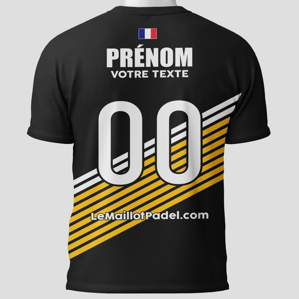 T Shirt Padel - Le Maillot Padel | Personnalisé à l'unité